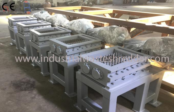 Dual Shaft Small Plastic Shredder Machine , Plastic Bottle Shredder ...