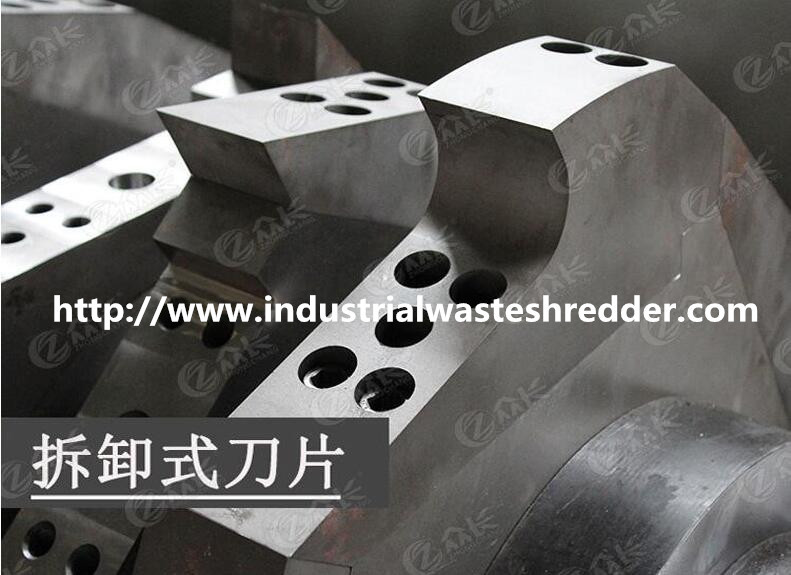 Solid Metal Shredder Spare Parts Integral Blades High Hardness Anti ...