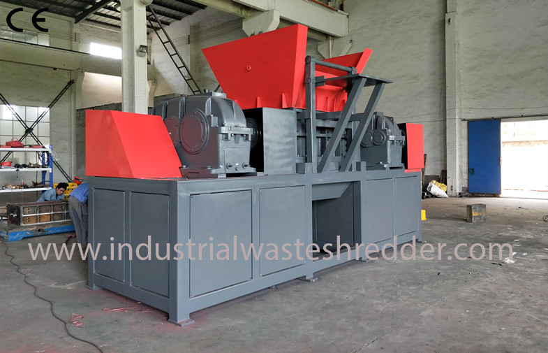 Municipal Solid Waste Shredder 37 KW 75 Rpm Rotating Speed High ...
