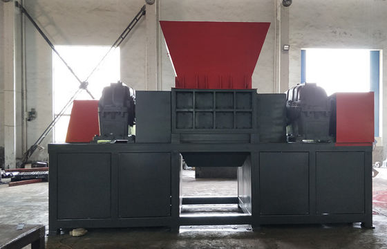 Chemical Drums Shredder Machine PLC Control With Rugged Rotor Blade ...